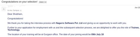 Nagarro Interview Experience Nagarro Visited Coding Blocks To Hire