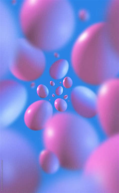 Abstract Egg Shaped Objects Cell Molecules By Stocksy Contributor Audshule Stocksy