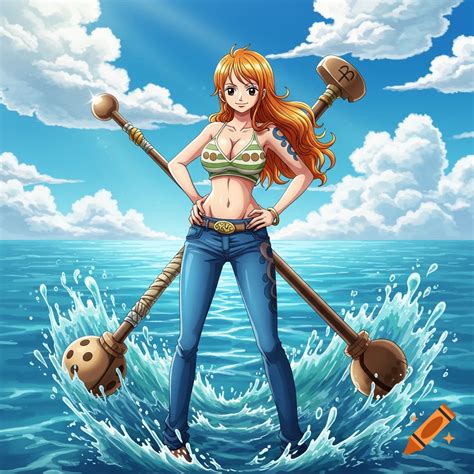 Nami One Piece Full Body On Craiyon