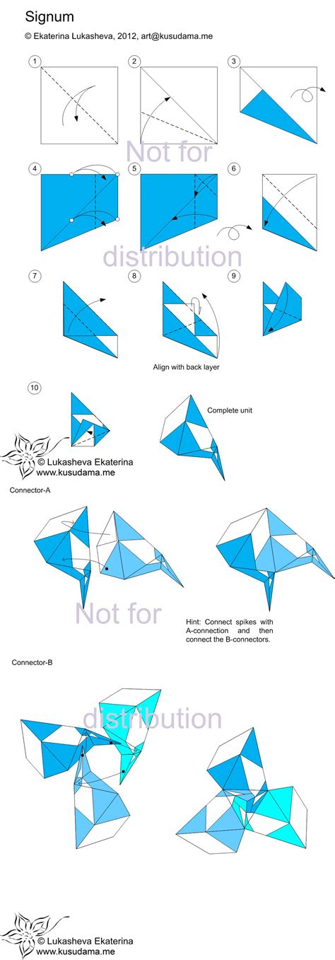 Kusudama Me Modular Origami All Units