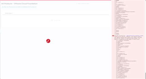 Vmware Download Page Appears To Be Completely Dead Issues Thousands Of React Errors Dpp
