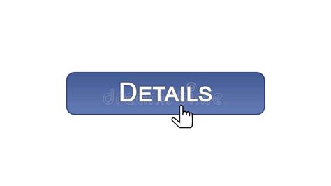 Details Web Interface Button Clicked With Mouse Cursor Blue Color