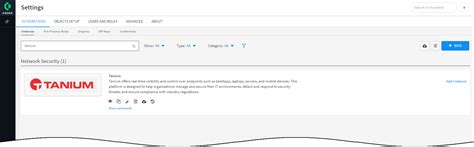 Set Up Device Security And Xsoar For Tanium Integration