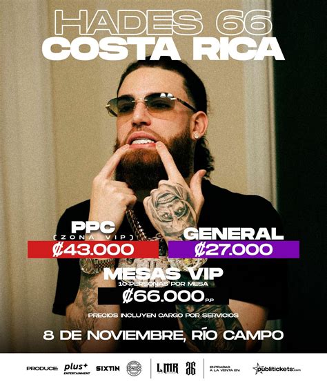 Hades 66 En Costa Rica Entradas Ya Están Disponibles La Esquina 506