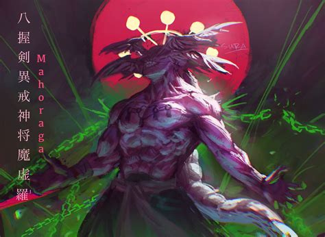 Mahoraga Jujutsu Kaisen Drawn By Suracii Danbooru