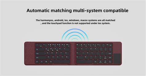 Bow Folding Bluetooth Keyboard For Huawei Mate Xt Ultimate Design