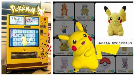 Pokemon Vending Machines In Japan Lets You Catch Em All