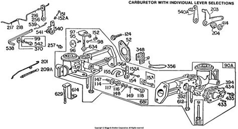 Briggs And Stratton Throttle Spring Diagram
