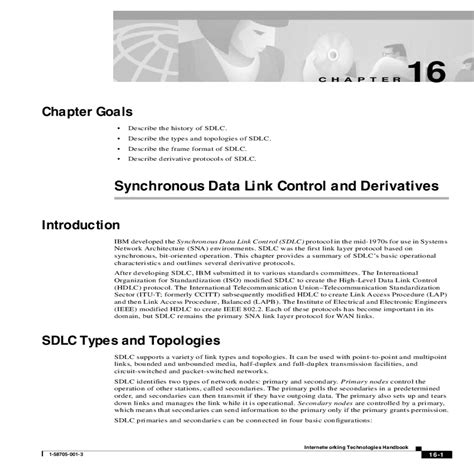 Sdlc Was The First Link Layer Protocol Based Synchronous