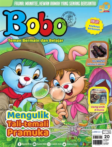 Majalah Bobo Edisi 20 17 Agustus 2023