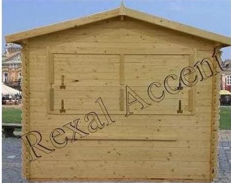 Chiosc Comercial Din Lemn Pentru Targuri Bistrita Rexal Accent Srl