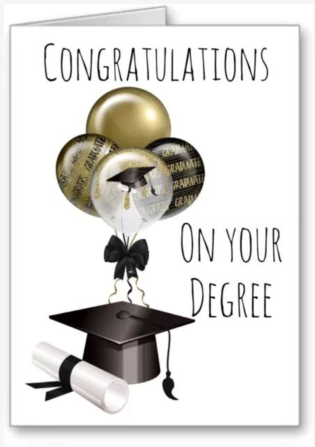 Congratulations On Your Graduation Card Cap Scroll All Cards 3 For 2 £2
