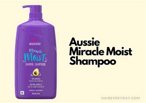Heres The Aussie Miracle Moist Shampoo Review My Hairs Experience