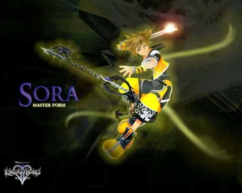 Soras Master Form Kingdom Hearts Fanart Kingdom Hearts Characters