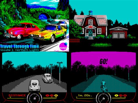 Homebrew Travel Through Time Volume 1 Northern Lights Zx Spectrum