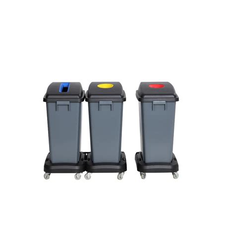 Compass Yellow Lid For Recycling Bin Winc