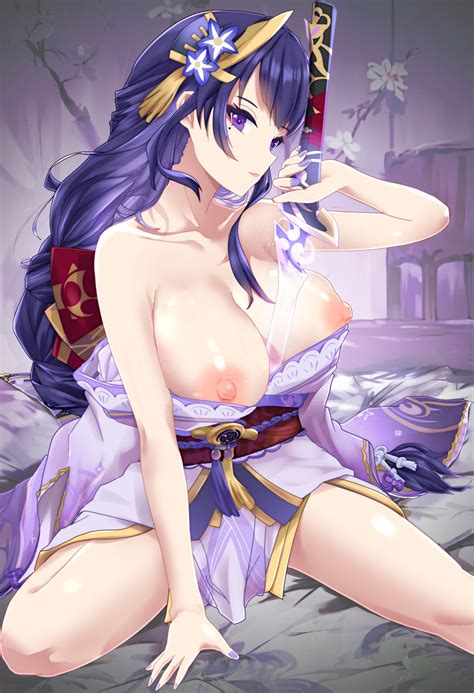 Taratwuruta Raiden Shogun Genshin Impact Absurdres Commentary