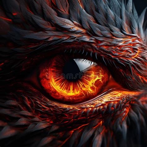 Flaming Dragon Eyes
