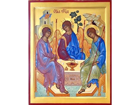 Trinity Icon 32x40 Cm Dal Molin