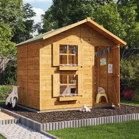 Billyoh Peardrop Extra Playhouse With Extra Bunk 6 X 7