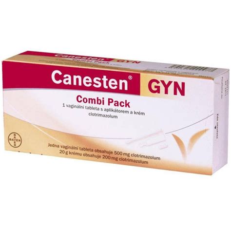 Canesten Gyn Combi Pack Vaginal Tablet Cream G Apozona