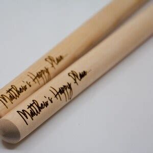 Personalized Drum Sticks Laser Engraved Drum Sticks Professional