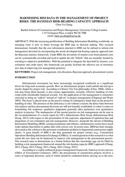 Solution The Bayesian Risk Bearing Capacity Approach Studypool