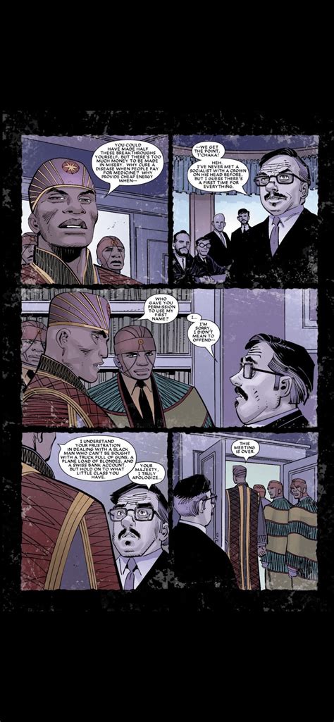 Tchaka Confronts And Shuts Down European Businessmen And Politicians Who Wish Have Wakandas