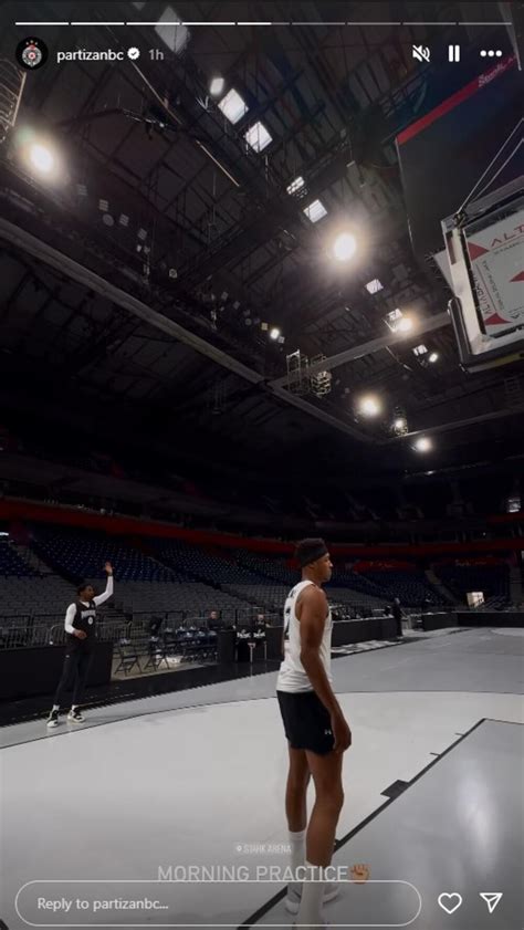 Zek Ledej Trenirao Pred Partizan Olimpijakos