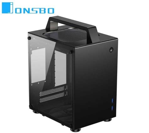 Jual Jonsbo T8 Black Tempered Glass Mini Itx Htpc Computer Case