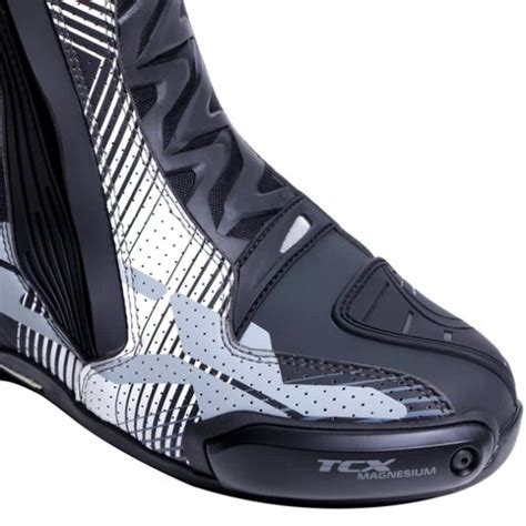 Tcx Rt Race Pro Air Black White Grey Boots · Motocard