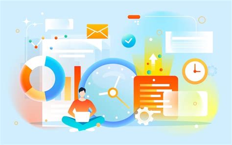 Page 2 Technology Productivity Vectors And Illustrations For Free