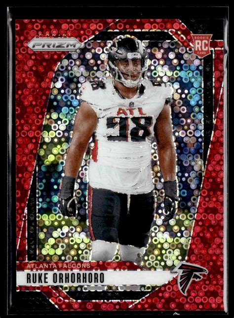 Ruke Orhorhoro 2024 Prizm 386 No Huddle Red 75 Price Guide Sports