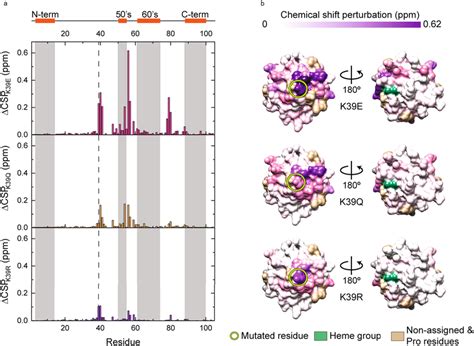 Nuclear Magnetic Resonance Structure Analysis Of Cytc Mutants A
