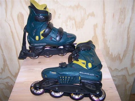 Vintage Rollerblade Fusion Inline Skates Wblack Hole Wheels M 9 W 10