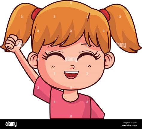 Cute Girl Body Cartoon Stock Vector Image And Art Alamy
