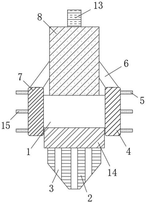 一种用于混凝土基桩的连接结构的制作方法