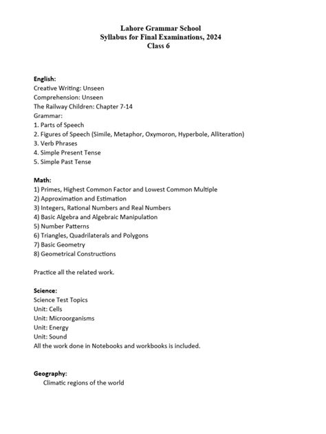 Class6 Final Exams Pdf Mathematics