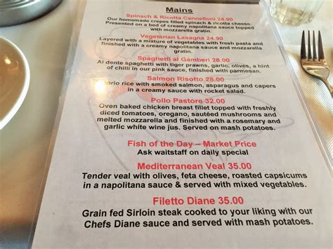 Borrellis Italian Restaurant Epping Sydney — Sir And Mlady Dine