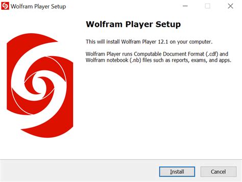 Wolfram 技术支持 如何在 Windows 中安装 Cdf Player？