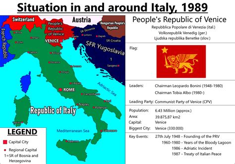 Regions Of Venice The Republic Of Venice Died In 1797 Now You Can
