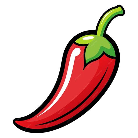 Chili Pepper Clip Art And Vector Design With A White Background