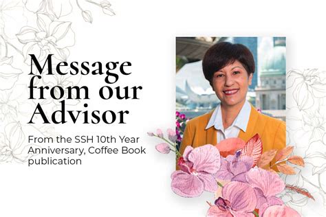 Message From Our Advisor Ms Indranee Rajah Singapore Silent Heroes Ordinary Humans