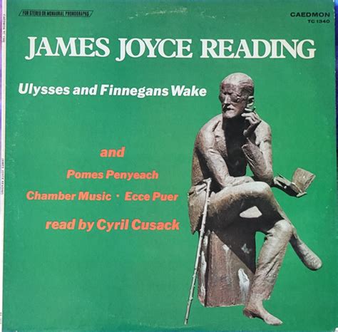 James Joyce Cyril Cusack James Joyce Reading Ulysses And Finnegans Wake 1971 Vinyl Discogs