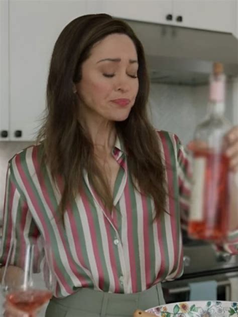 Autumn Reeser Junebug Juniper 2024 Striped Shirt