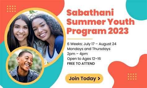 Sabathani Summer Youth Program 2023 Sabathani Community Center