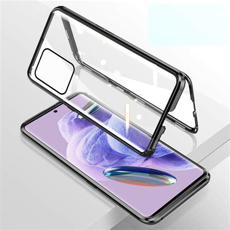 For Xiaomi Redmi Note 12 Pro Plus Case 360° Magnetic Flip Back Cover