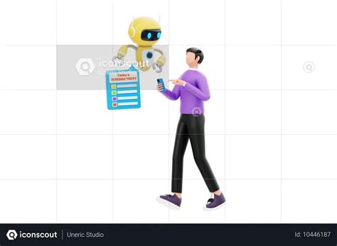 Ai Personal Assistant 3d Illustration Free Download Science
