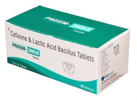 Proxim 200lb Packaging Size 10 10 Tablets 200mg At ₹ 450 Box In Rajkot