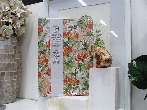 A5 Notebook Flame Lily Moksi